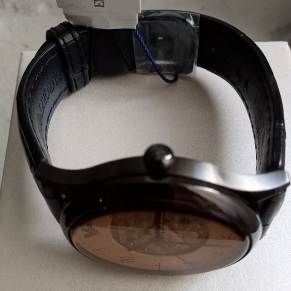 Emporio Armani | Accessories | Emporio Armani Meccanico Ar923 Skeleton ...